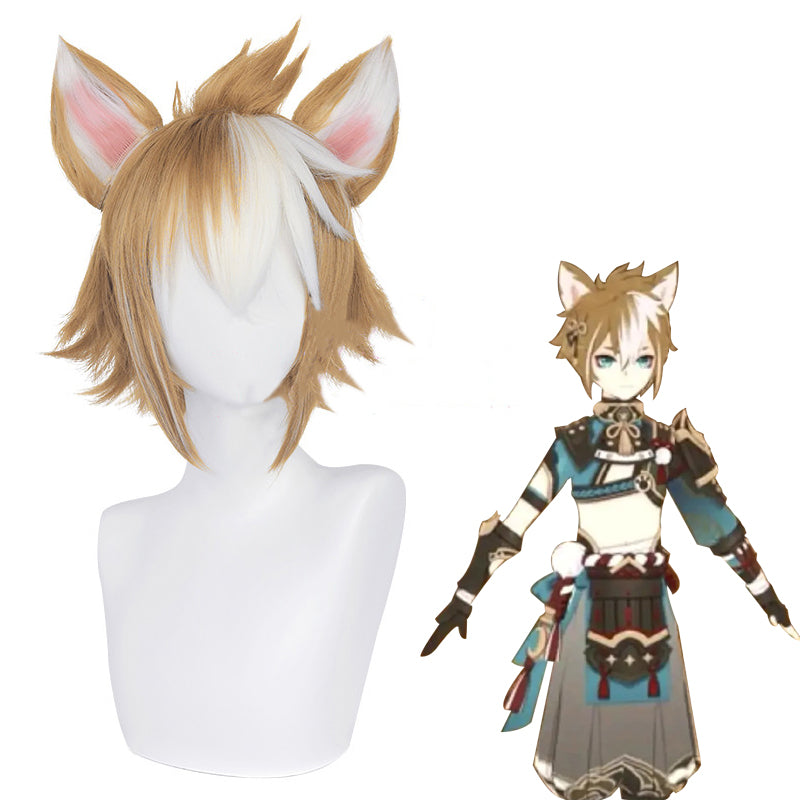 Genshin Impact-Gorou | Cosplay Wig – Animee Cosplay