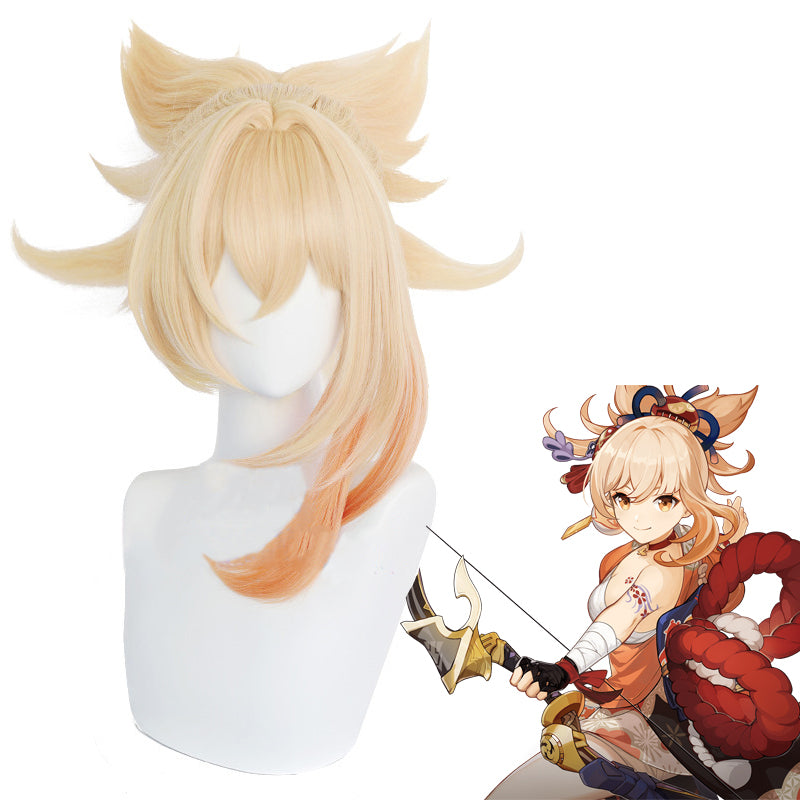 Genshin Impact-Yoimiya | Cosplay Wig – Animee Cosplay