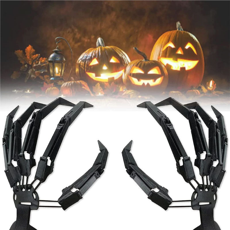 Halloween Articulated Long Fingers | Skeleton Hands | Scissors Hands ...